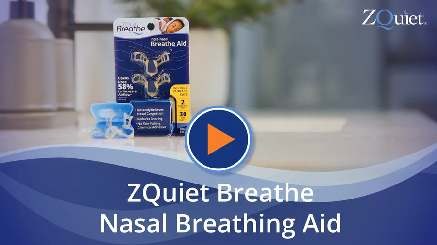 Nasal Breathing Aid Device | Nose Inserts for Snoring | ZQuiet