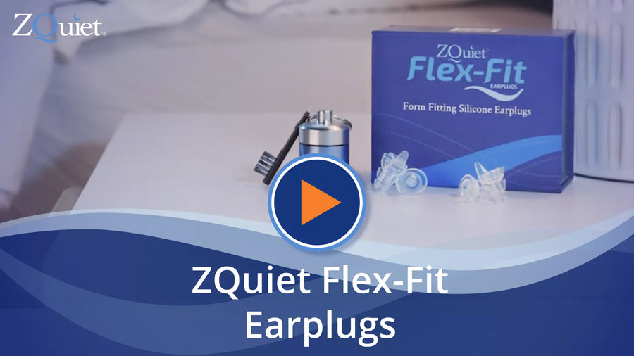 ZQuiet Earplugs | Noise-Reducing Earplugs for Snoring | ZQuiet