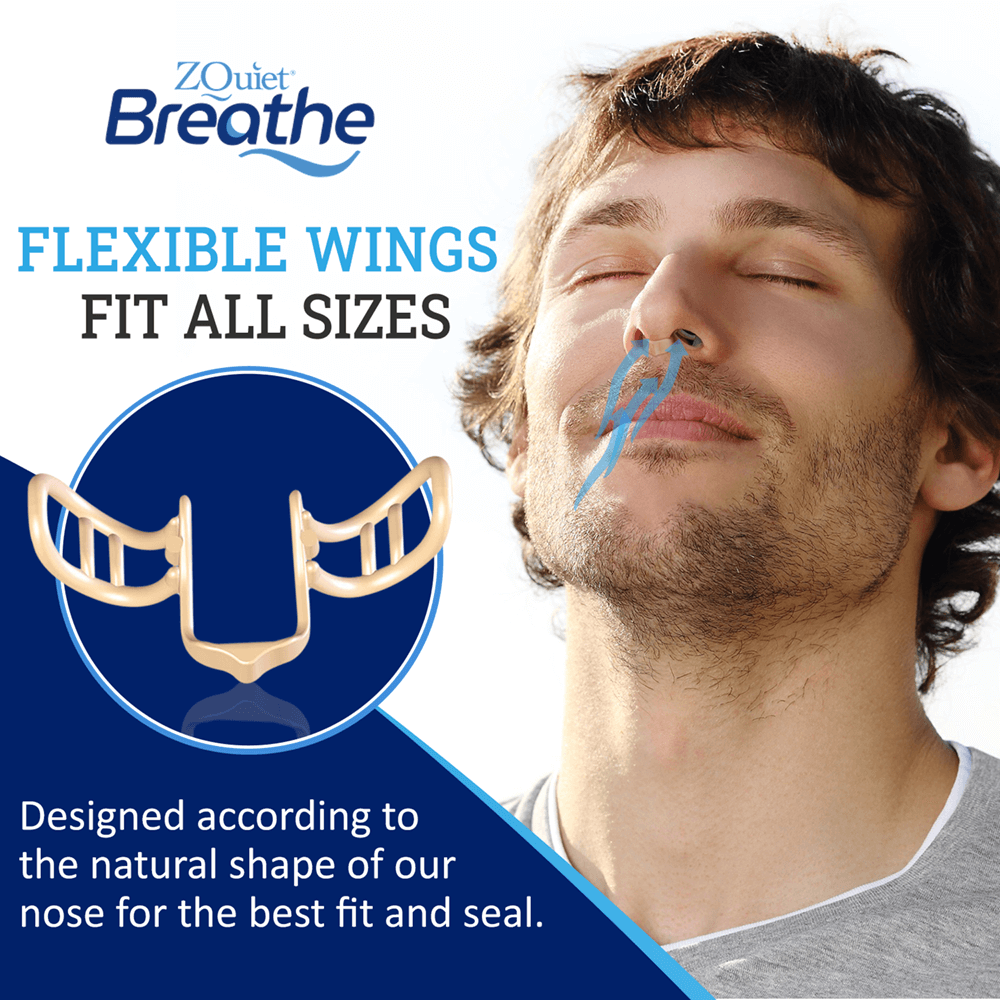 Nasal Breathing Aid Device | Nose Inserts for Snoring | ZQuiet